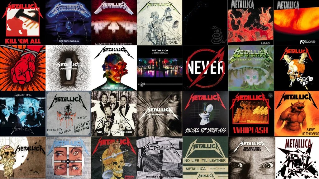 Metallica Albumhoezen Funko Pop! Albums Metallica (Black&White)